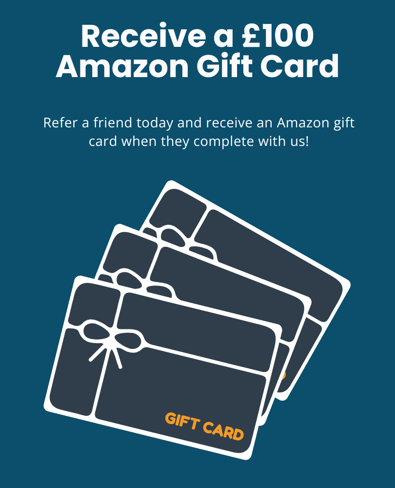 Refer a Friend & Receive a £100 Amazon Gift Card | Ibanista